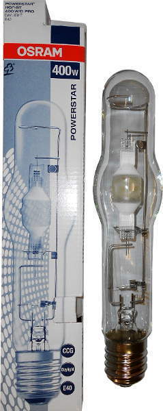 Buy Osram Powerstar HQI-BT 400W/D PRO E40 FLH from The Cultivators ...
