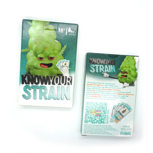 KNOW YOUR STRAIN CARD GAME von The Cultivators Greenstore GmbH | ab 9. ...